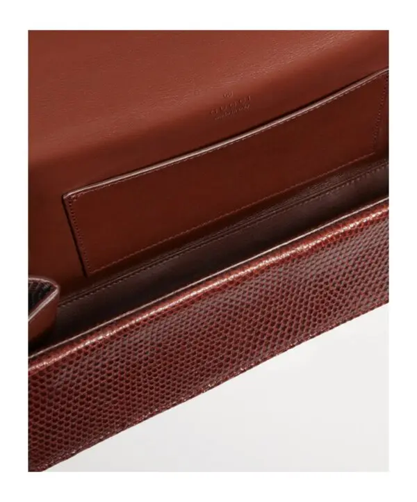 Gucci Dionysus Lizard Medium Shoulder Bag