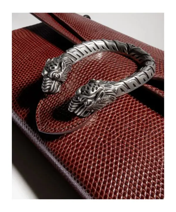 Gucci Dionysus Lizard Medium Shoulder Bag
