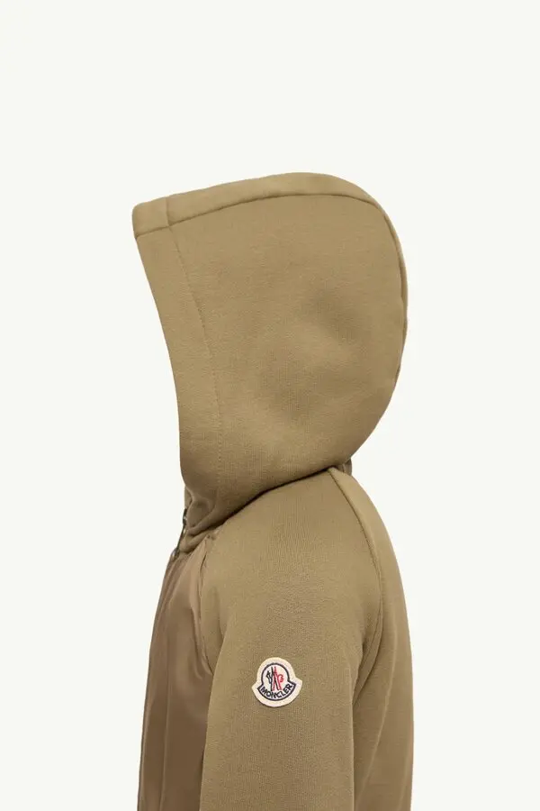 Moncler Hooded Zip-up Sweatshirt