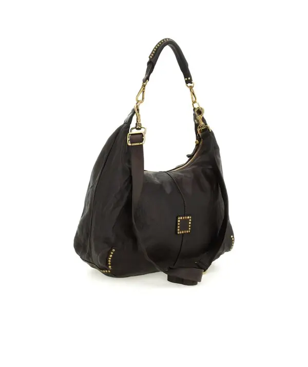 CAMPOMAGGI Zippered Shoulder Bag