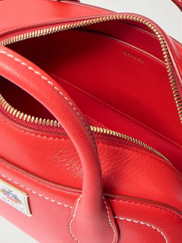Bally Unda Appliquéd Leather Tote