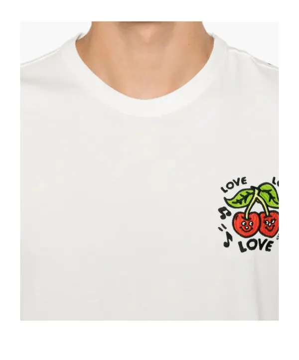 Kenzo Cherry-embroidered T-shirt