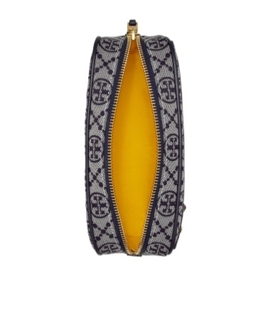 Tory Burch Jacquard Cosmetic Bag - Gray