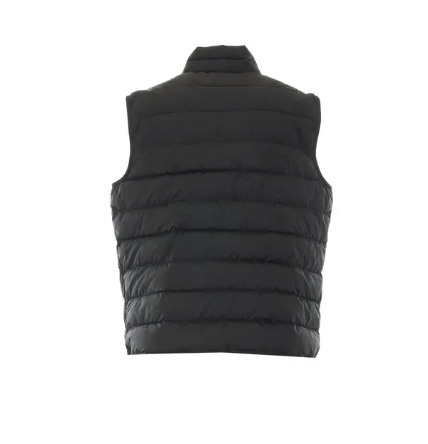 Dolce & Gabbana Dolce Gabbana Logo Plate Padded Gilet