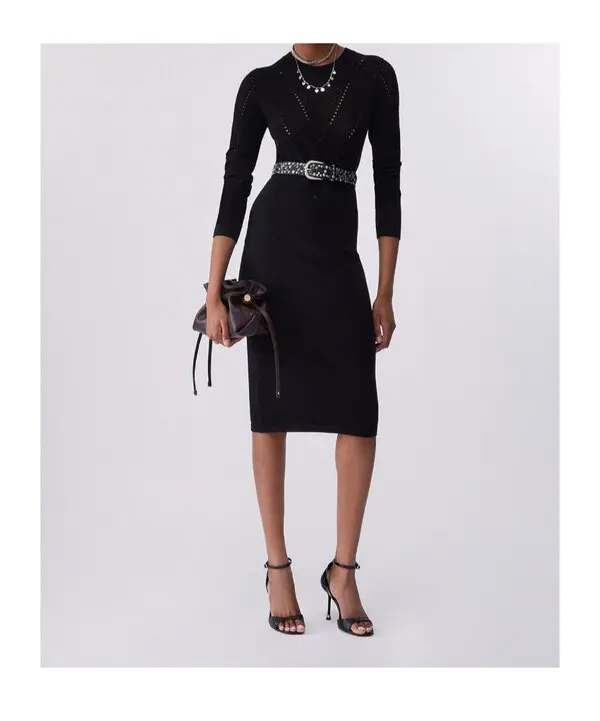 Liu Jo Knit Midi Dress