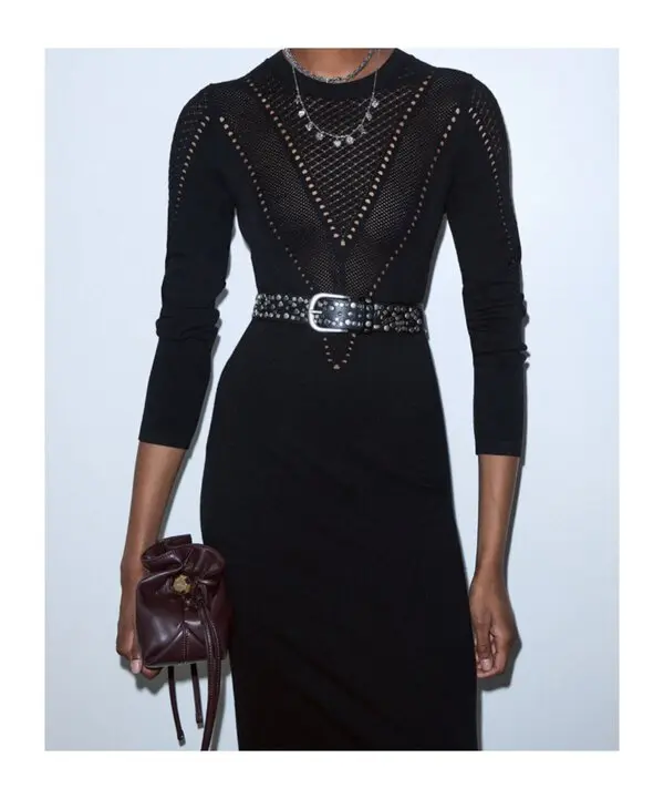 Liu Jo Knit Midi Dress
