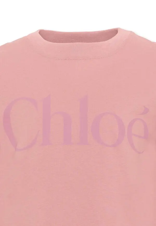 Chloé Logo-print Long-sleeve T-shirt