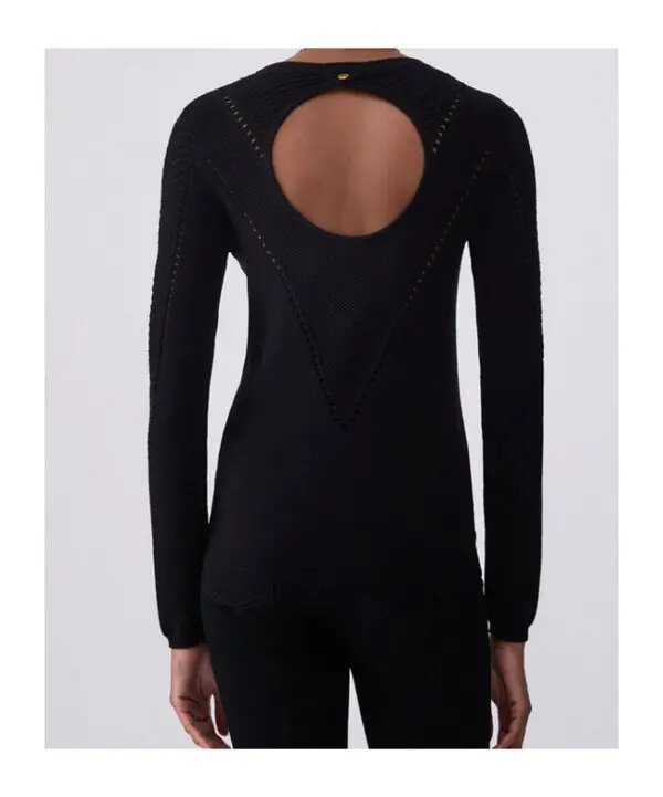Liu Jo Knit Top With Cut-out