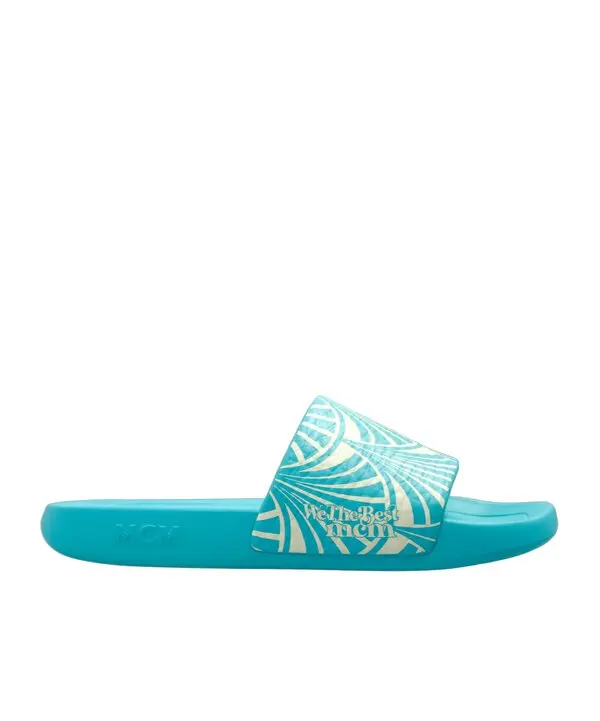Mcm Flat Sandals - Blue