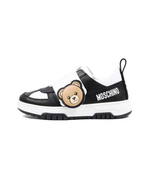 Moschino Teddy Bear-patterned Sneakers