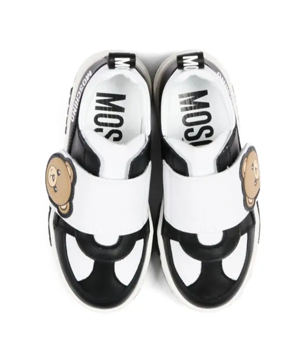 Moschino Teddy Bear-patterned Sneakers