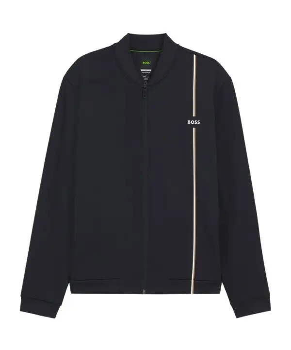 Hugo Boss Zipper Sweatshirt - Dark Blue