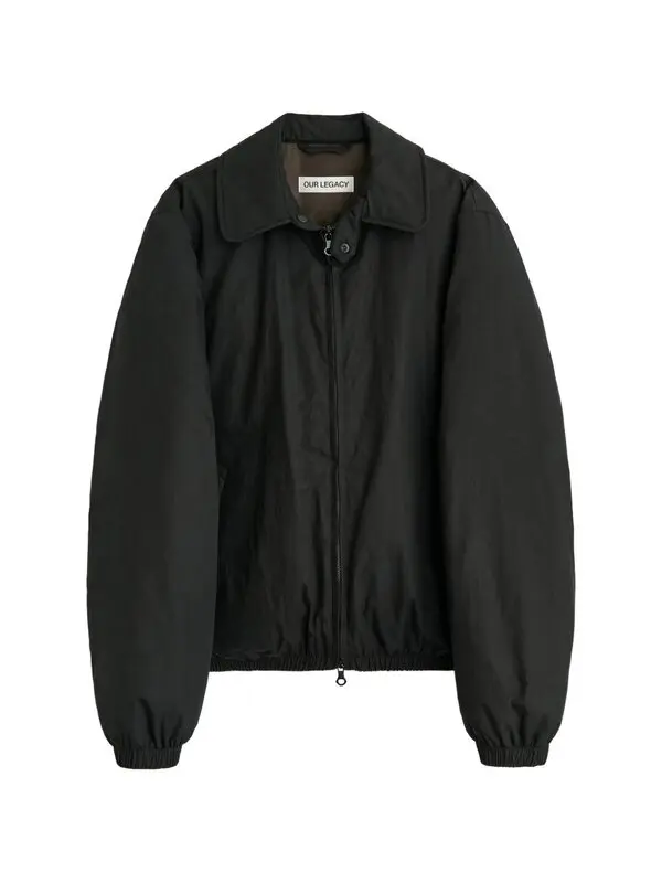 Our Legacy Long-sleeved Down Jacket With Fold-over Collar