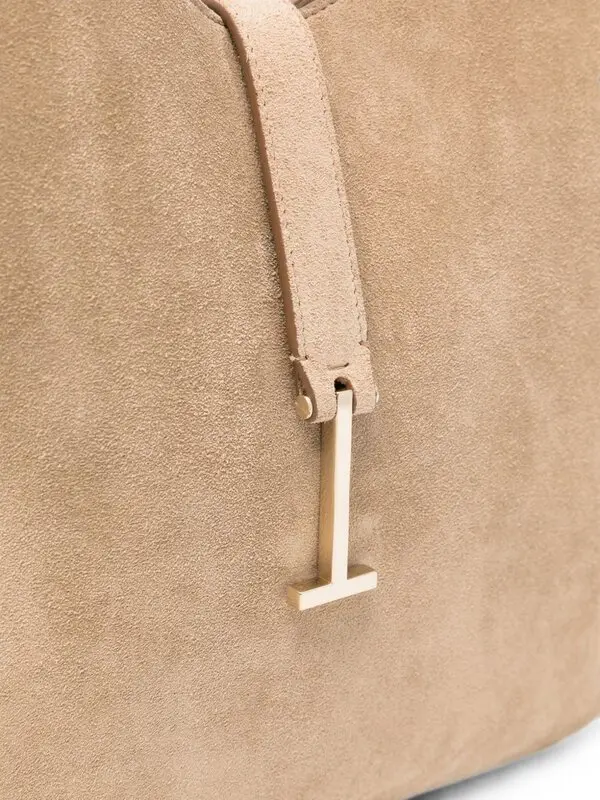 TOM FORD T-embellished Medium Suede Shoulder Bag