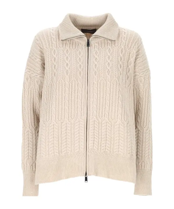 Lorena Antoniazzi Long-sleeve Cardigan - Nude
