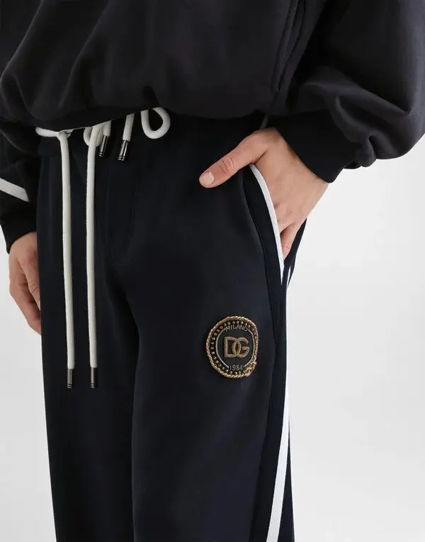 Dolce & Gabbana Cotton Fleece Jogging Trousers