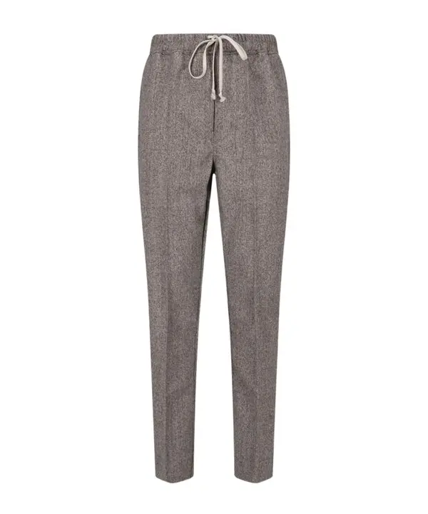 Rick Owens Drawstring Slim-leg Trousers - No