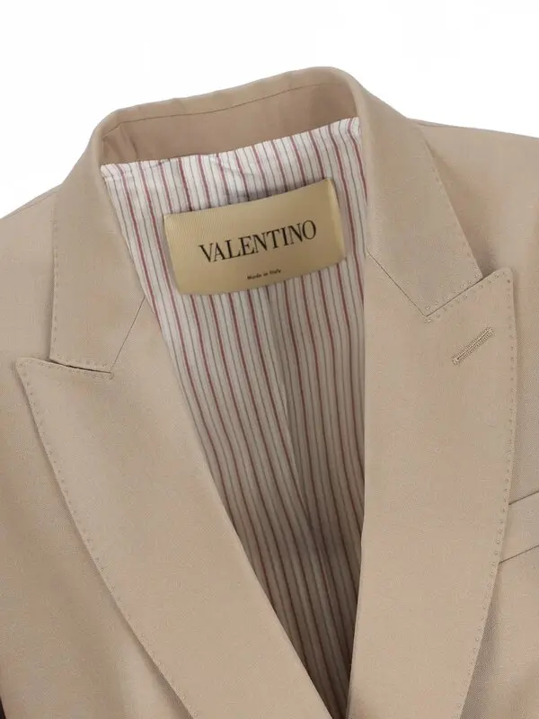 Valentino Garavani Double-breasted Long-sleeved Blazer