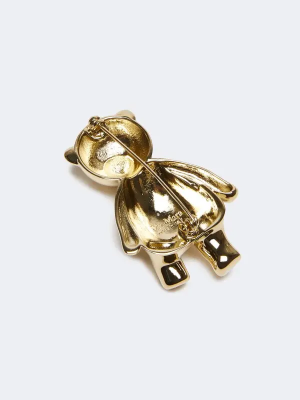 Max Mara Bear Brooch