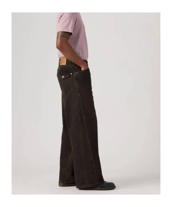 LEVI'S Twisted Baggy Wide-leg Jeans - Black