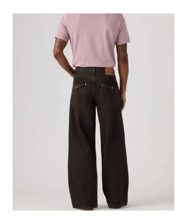 LEVI'S Twisted Baggy Wide-leg Jeans - Black