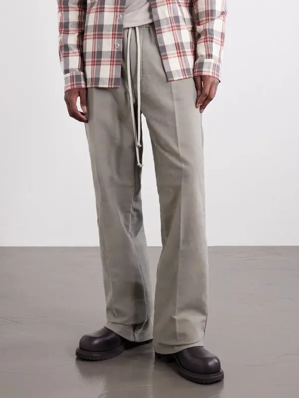 Rick Owens Creeper Gabe Washed Leather Boots