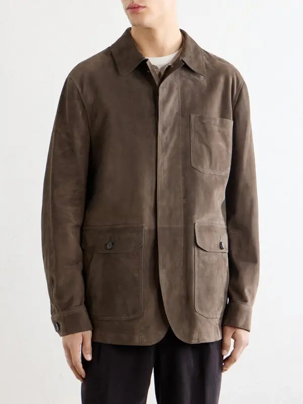 Brioni Suede Jacket