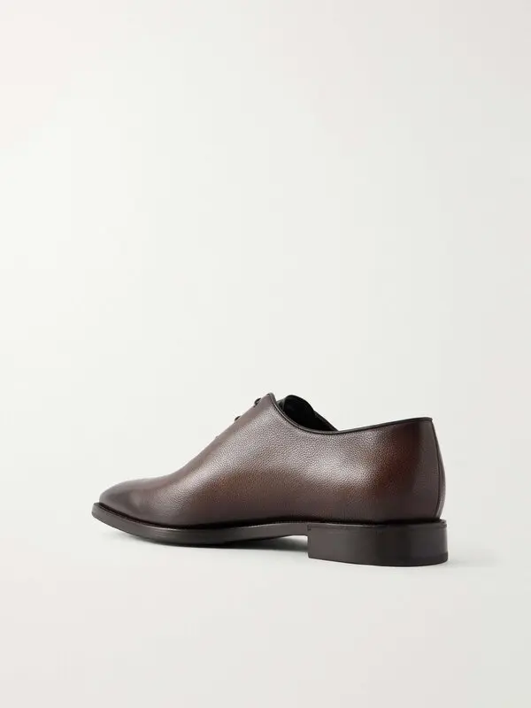 Berluti Alessandro Demesure Leather Oxford Shoes