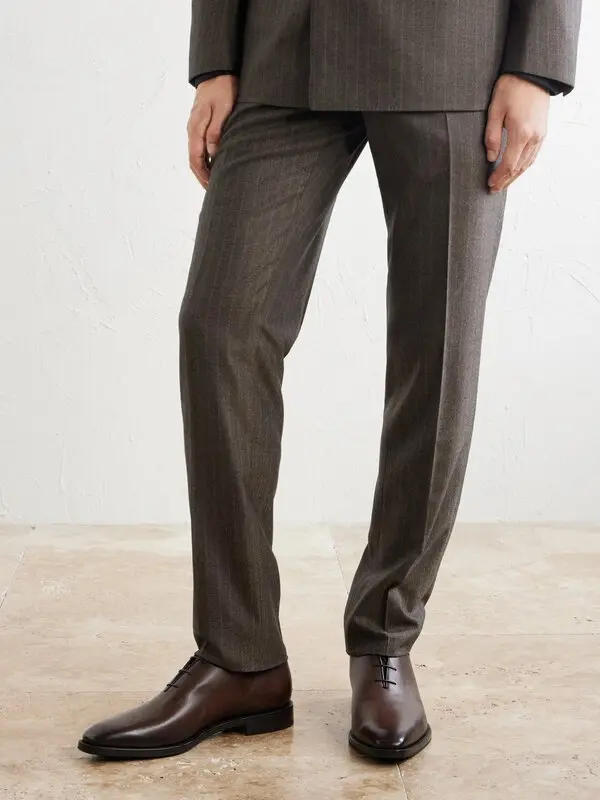 Berluti Alessandro Demesure Leather Oxford Shoes