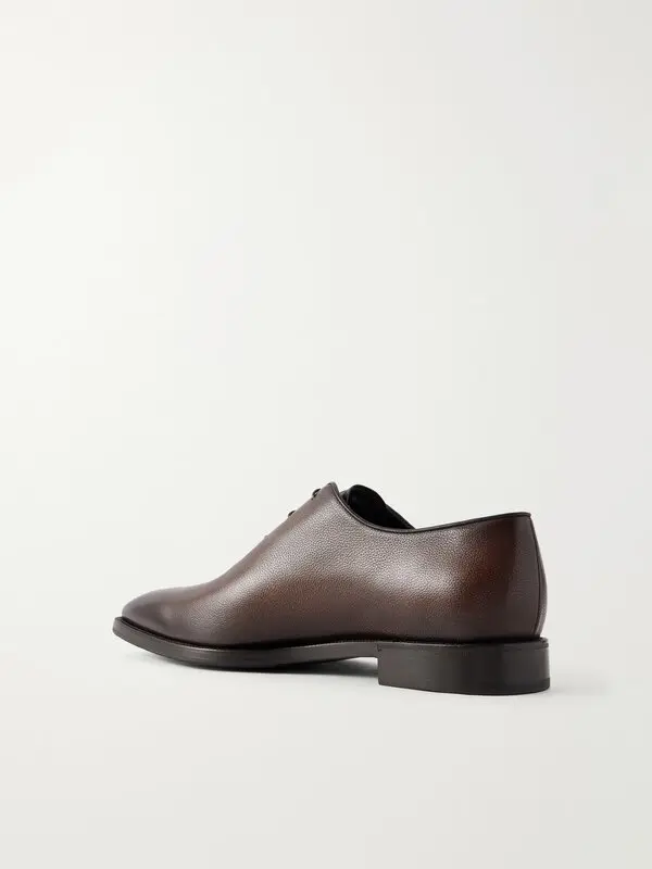 Berluti Alessandro Demesure Leather Oxford Shoes