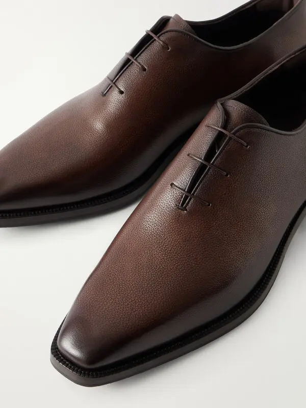 Berluti Alessandro Demesure Leather Oxford Shoes