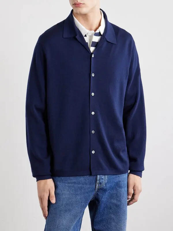 Ralph Lauren Purple Label Merino Wool Cardigan