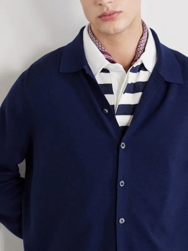Ralph Lauren Purple Label Merino Wool Cardigan