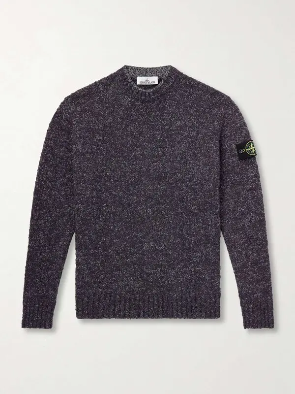 Stone Island Virgin Wool-blend Sweater