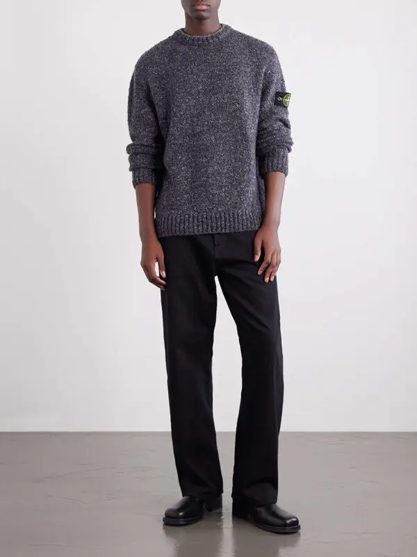 Stone Island Virgin Wool-blend Sweater