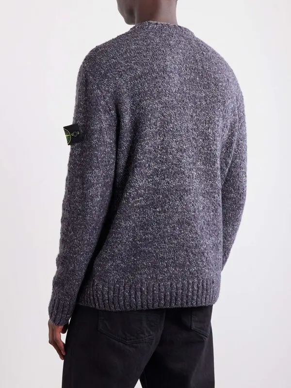 Stone Island Virgin Wool-blend Sweater