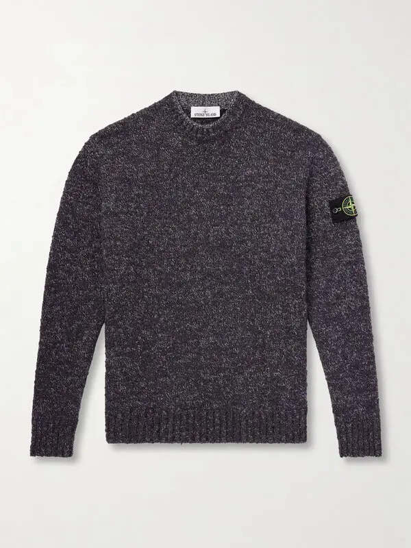 Stone Island Virgin Wool-blend Sweater