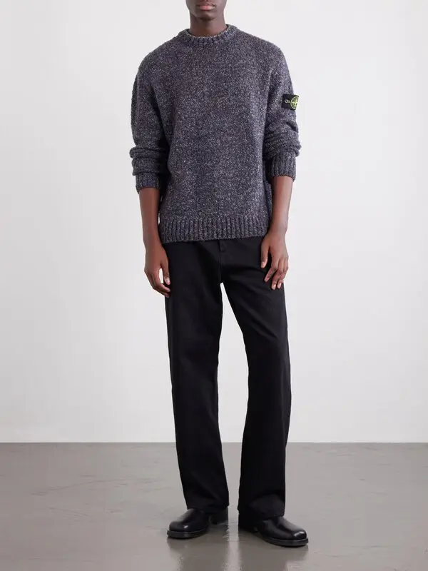 Stone Island Virgin Wool-blend Sweater