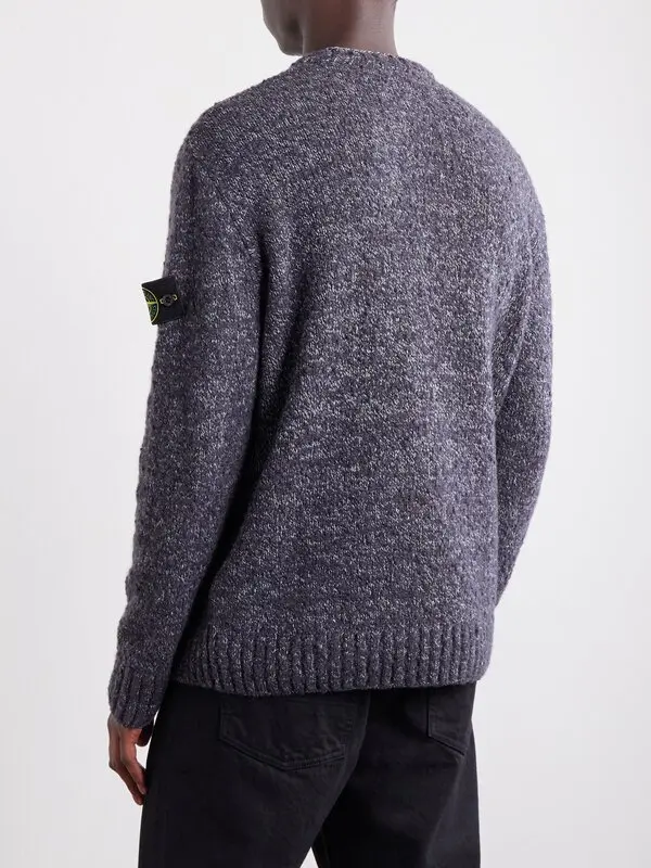 Stone Island Virgin Wool-blend Sweater