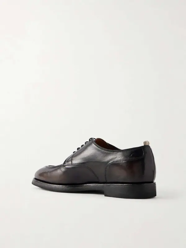 Officine Creative Bariton Flex 005 Leather Derby Shoes