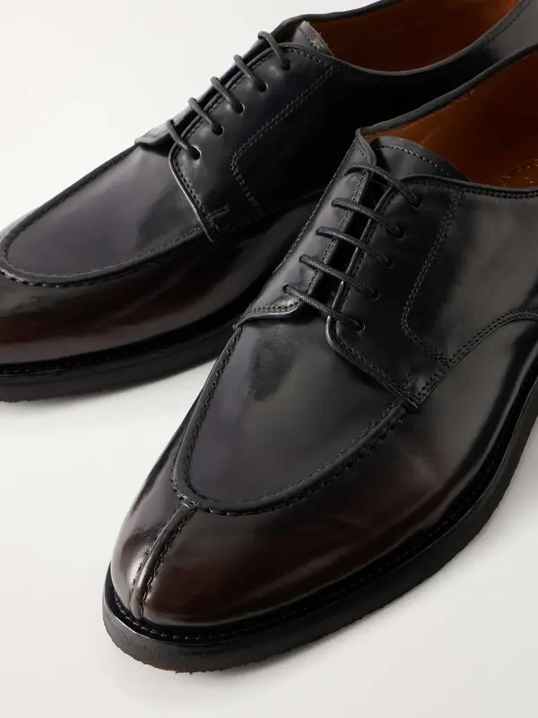 Officine Creative Bariton Flex 005 Leather Derby Shoes