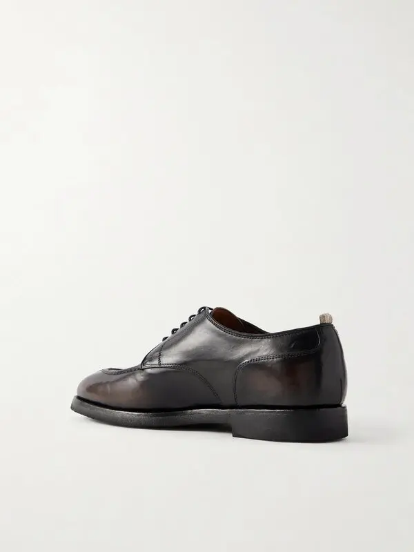 Officine Creative Bariton Flex 005 Leather Derby Shoes