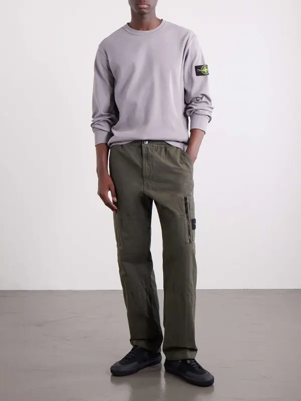 Stone Island Cotton Jersey Sweatshirt