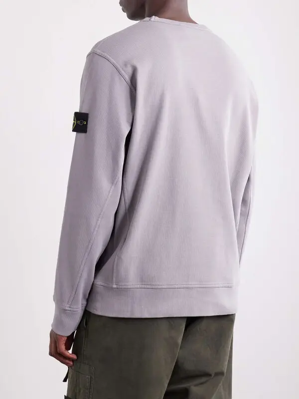 Stone Island Cotton Jersey Sweatshirt