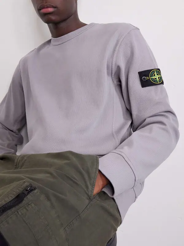 Stone Island Cotton Jersey Sweatshirt