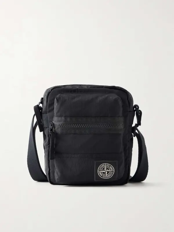 Stone Island Shell Messenger Bag - Black