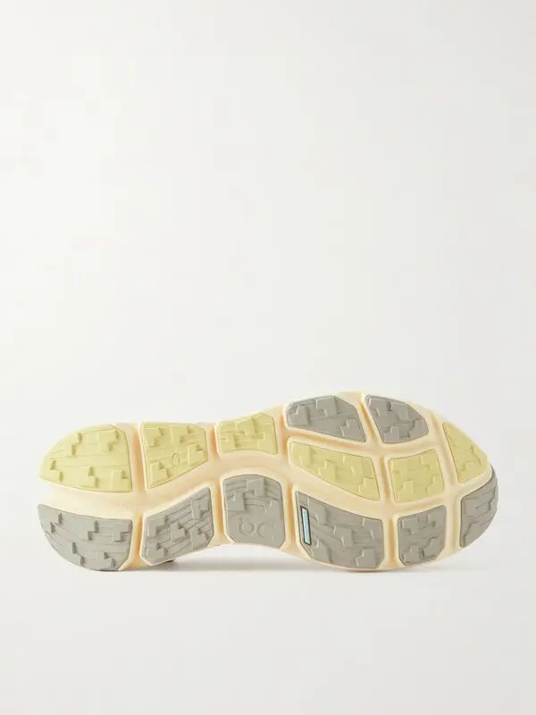 On Cloudsoma Stretch-knit Sneakers - Yellow