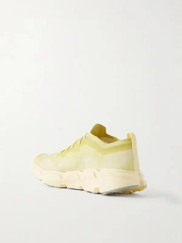 On Cloudsoma Stretch-knit Sneakers - Yellow