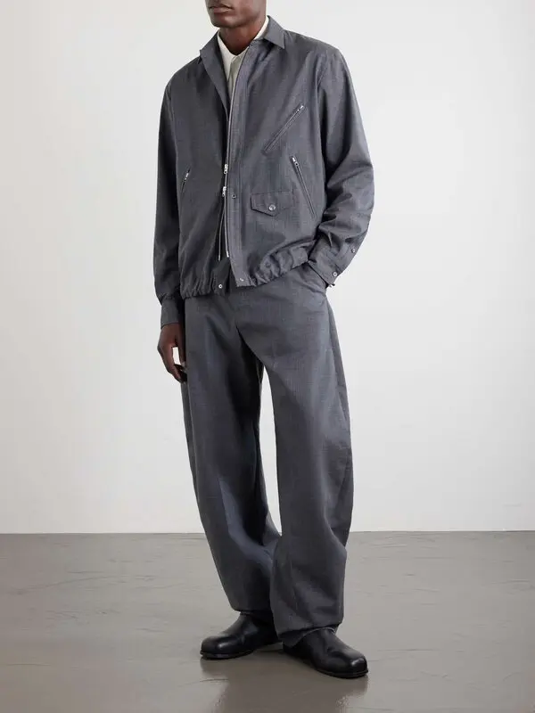 Sacai Woven Blouson Jacket