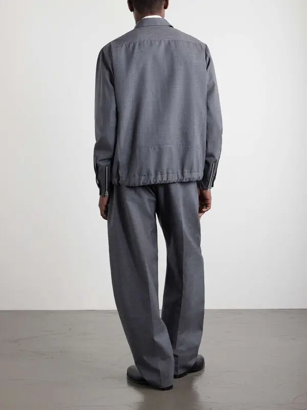 Sacai Woven Blouson Jacket